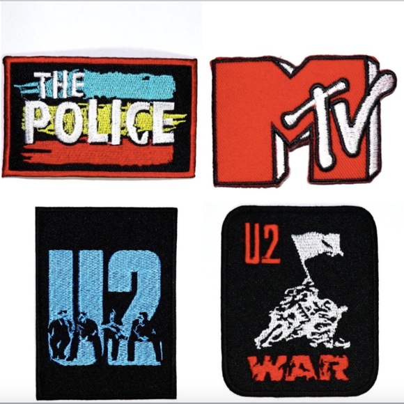 Accessories | Band Patches Iron On Patch The Police Diy U2 | Poshmark